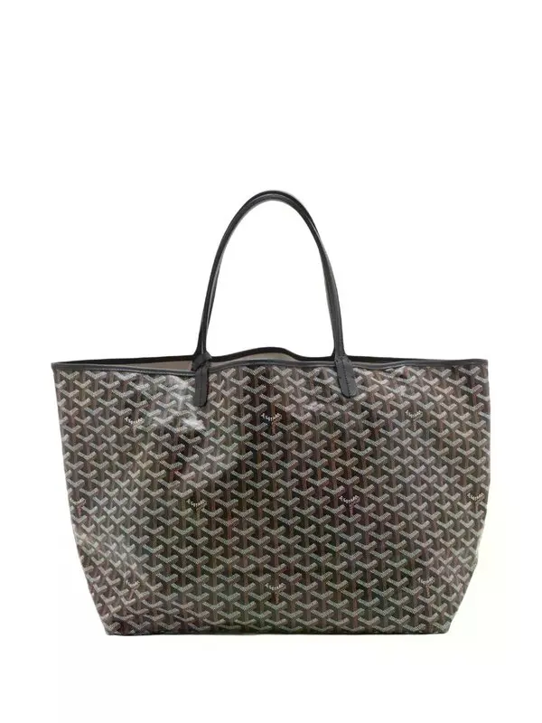Goyard 2000-2026 Goyardine Saint Louis Gm Tote Bag - Black