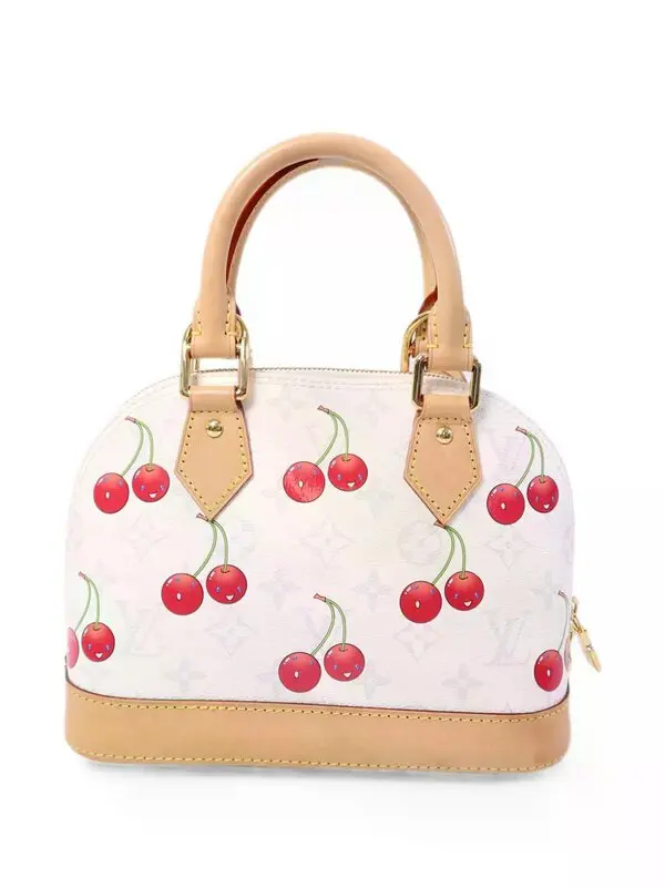 LOUIS VUITTON Bb Alma Cherry-print Tote Bag