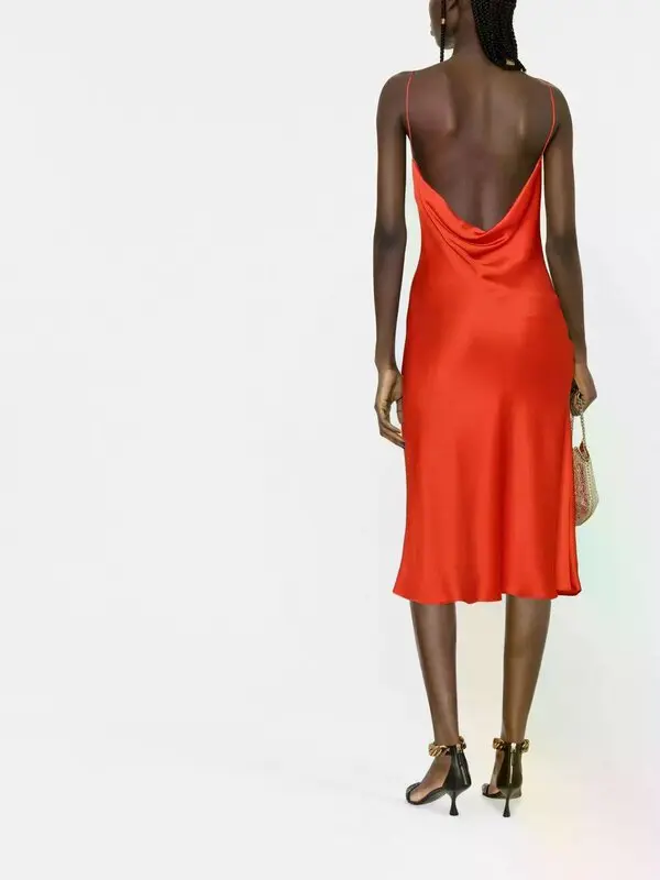 Stella McCartney Cowl-neck Midi Dress