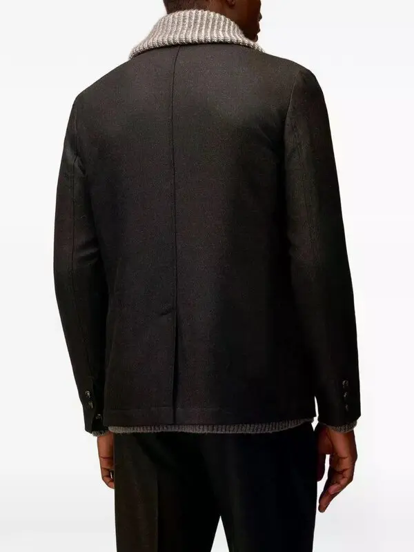 RETORI Single-breasted Flannel Blazer