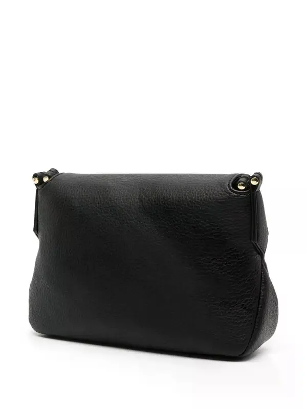 Moschino Logo Embossed Crossbody Bag