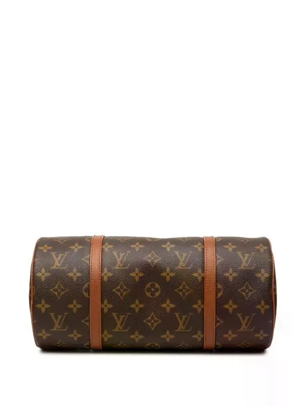 LOUIS VUITTON 1995 Monogram Papillon 30 Handbag - Brown