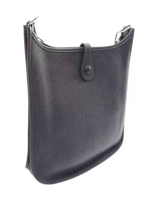 Hermès 2002 Togo Evelyne Pm Crossbody Bag - Blue