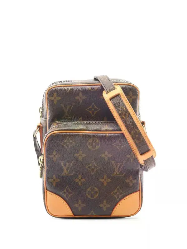 LOUIS VUITTON 2005 Monogram Amazone Crossbody Bag - Brown