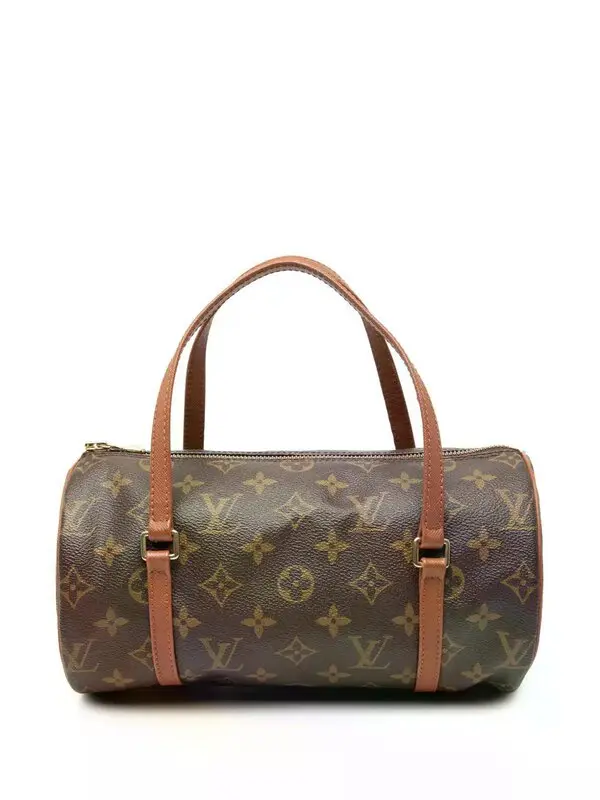 LOUIS VUITTON 1996 Monogram Papillon 26 Handbag - Brown