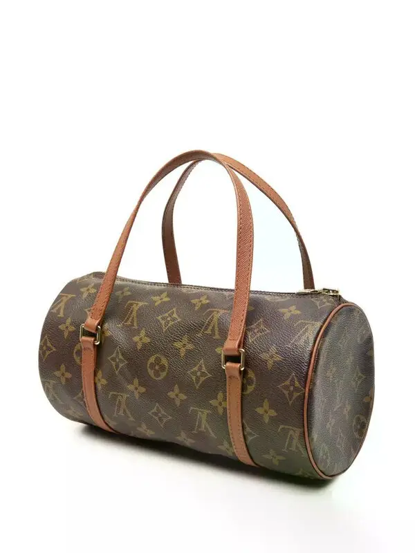 LOUIS VUITTON 1996 Monogram Papillon 26 Handbag - Brown