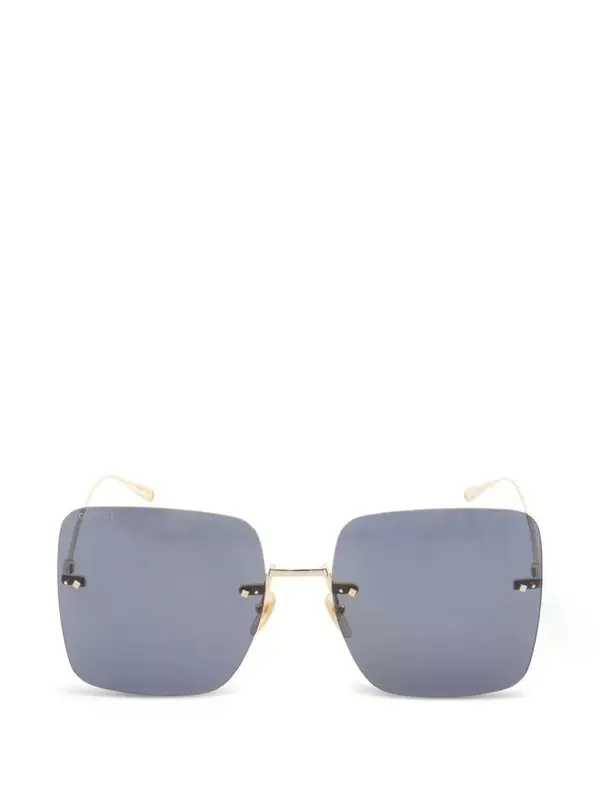 Gucci 2020s Square-frame Sunglasses - Gold