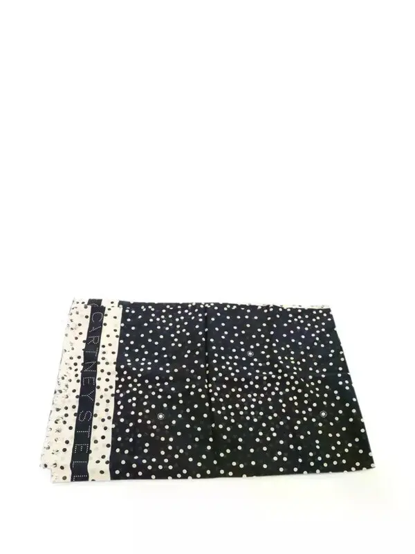 Stella McCartney Polka-dot Logo-print Pareo