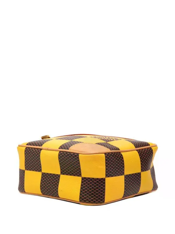 LOUIS VUITTON Damier Pop Chess Messenger Satchel - Yellow
