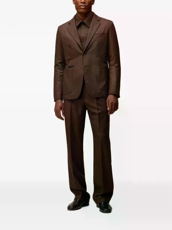 RETORI Padded Single-breasted Blazer
