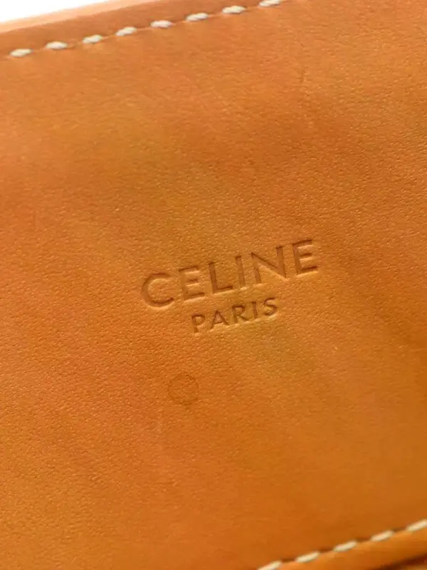 Celine 2010-2026 Small Canvas Vertical Cabas Satchel