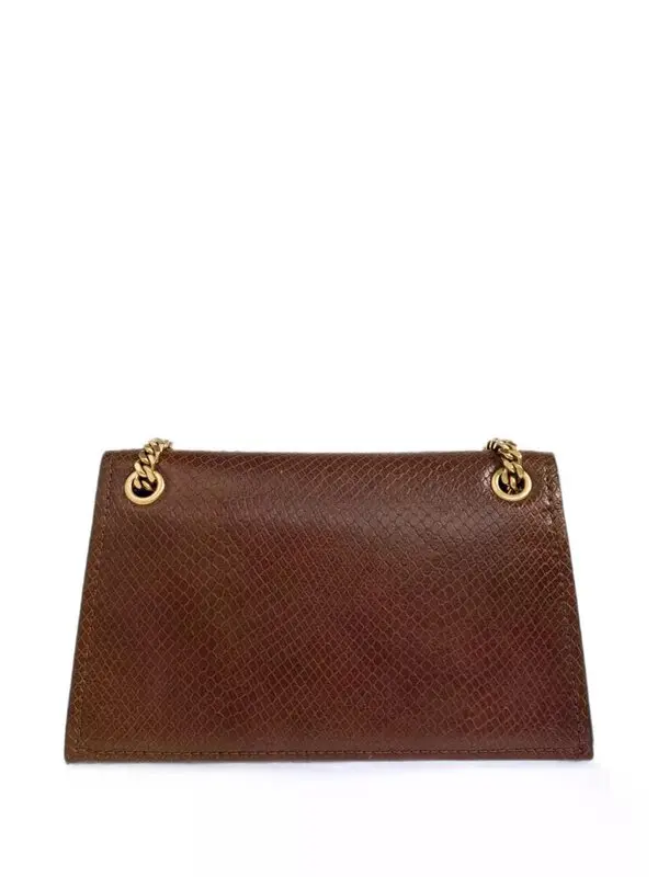 Tory Burch Mini Kira Snakeskin-effect Shoulder Bag