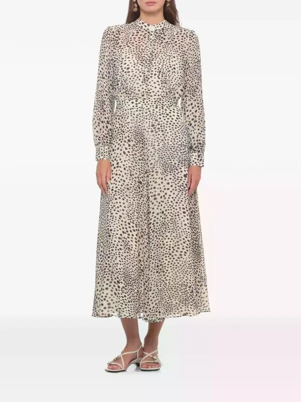 Marella Mllmastro Polka-dot Midi Dress