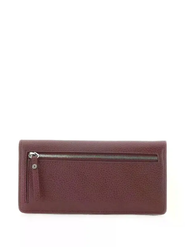GIANNI CHIARINI Large Grain Logo-print Wallet