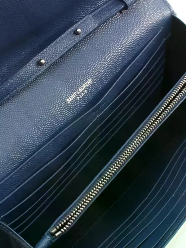 Saint Laurent 2000s Cassandra Chain Wallet