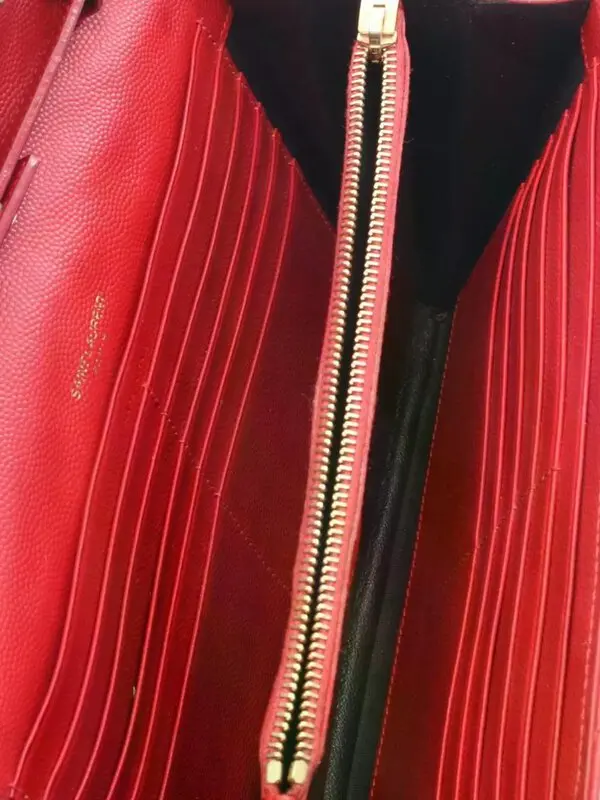 Saint Laurent 2000s Cassandra Chain-strap Shoulder Bag - Red