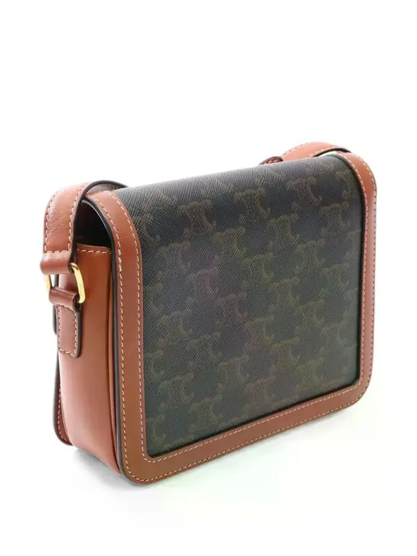 Celine Triomphe Shoulder Bag - Black