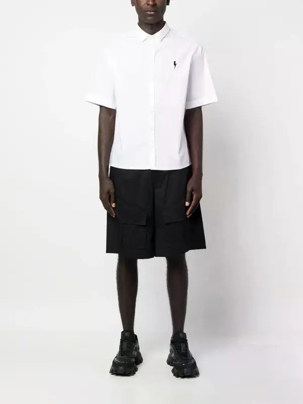 Neil Barrett Elasticated-waistband Bermuda Shorts