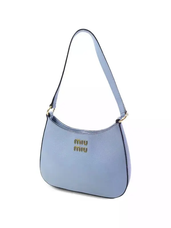 Miu Miu Madras Leather Shoulder Bag
