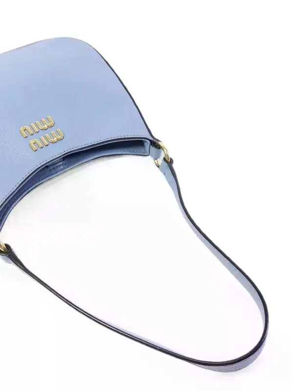 Miu Miu Madras Leather Shoulder Bag