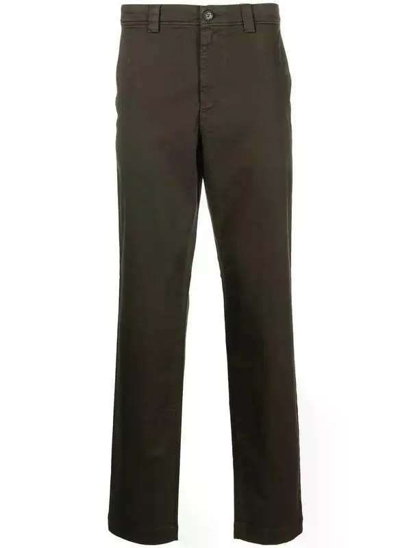 Woolrich Straight-leg Chino Trousers - Green