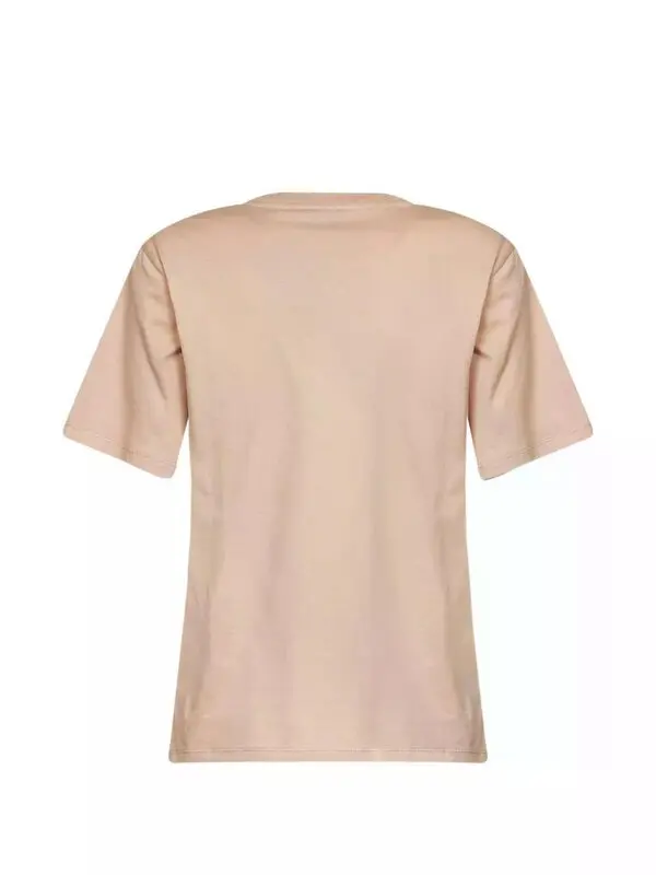 Max Mara Logo-embroidered Cotton T-shirt