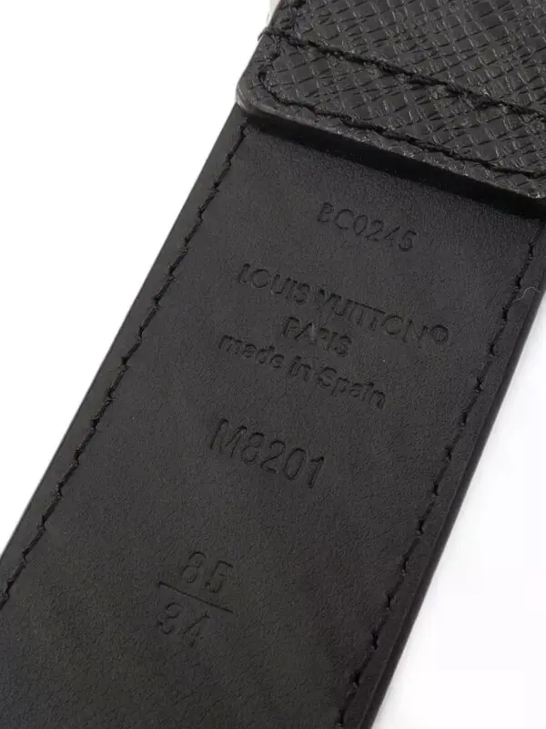 LOUIS VUITTON Pont Neuf Taiga Belt