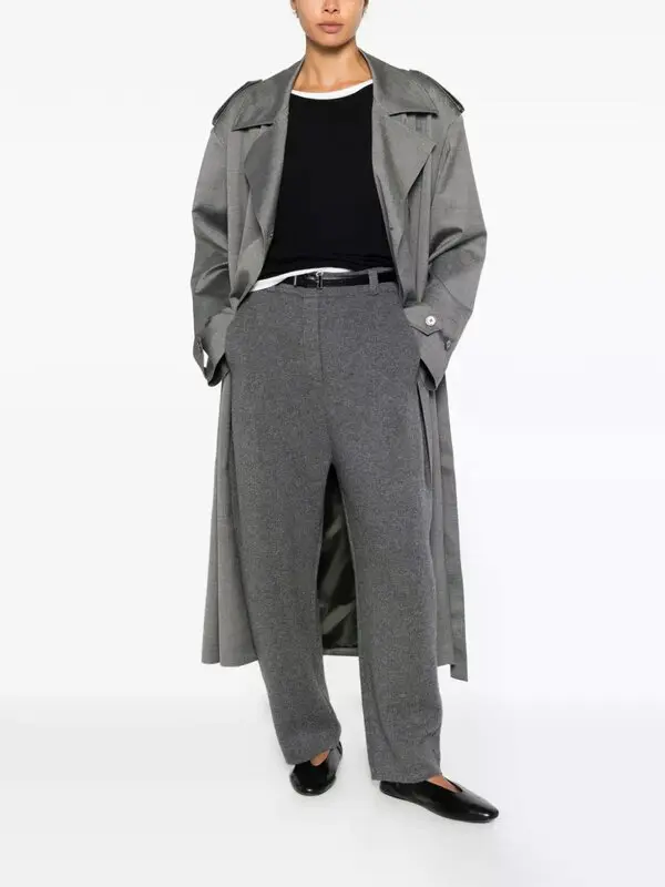 LISA YANG Wrenda Belt-loop Knitted Trousers