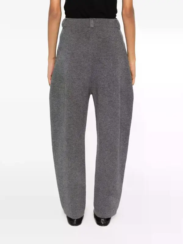 LISA YANG Wrenda Belt-loop Knitted Trousers
