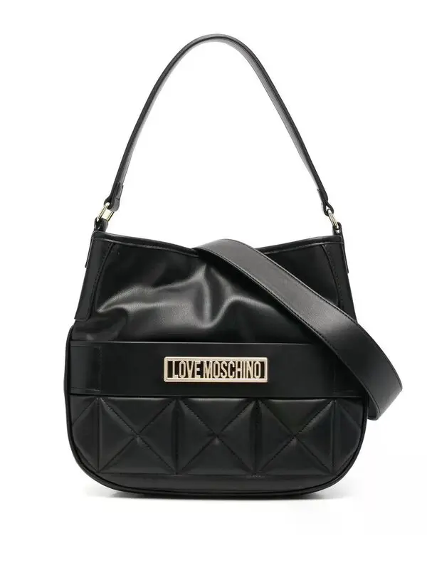 Moschino Logo-plaque Tote Bag