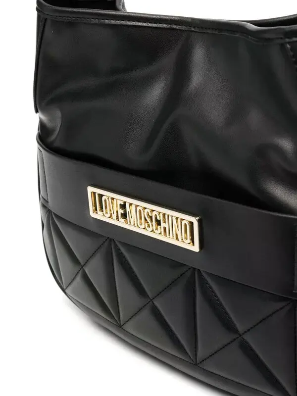 Moschino Logo-plaque Tote Bag