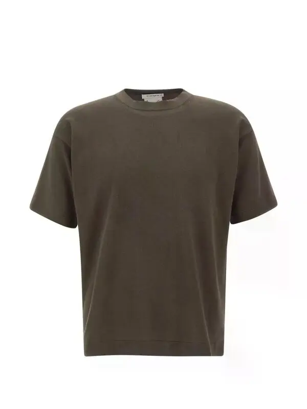 KANGRA Crew-neck T-shirt - Brown