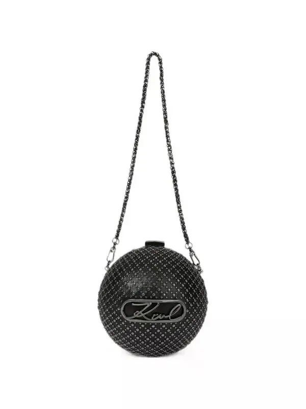 Karl Lagerfeld Mini K/signature Curved Sphere Bag