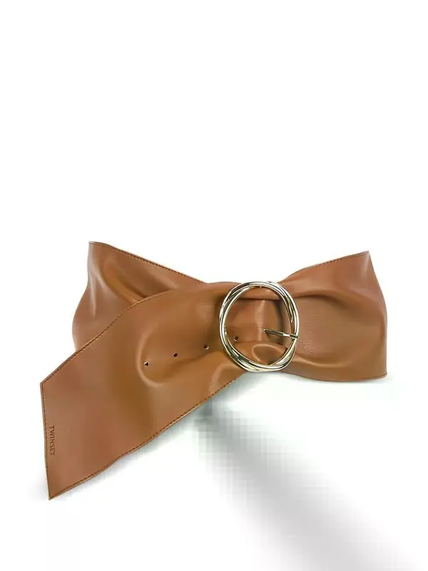 TWINSET Buckle-fastening Wide Belt - Brown