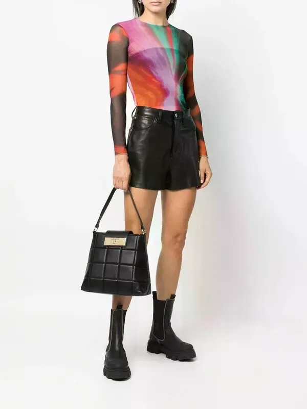 Moschino Quilted Shoulder Bag