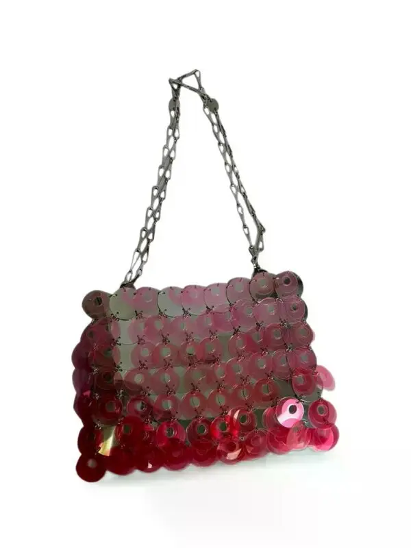 Rabanne X H&m Disc-embellished Shoulder Bag - Pink