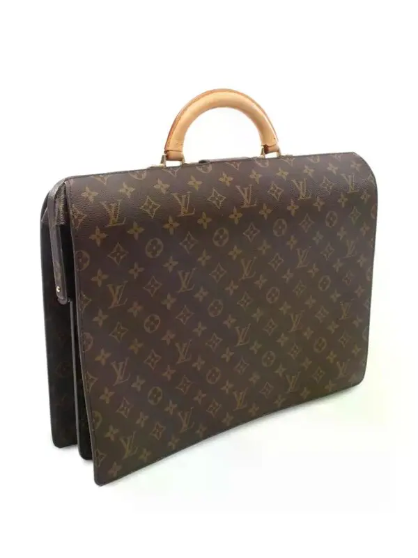 LOUIS VUITTON Monogram Canvas Serviette Fermoir Briefcase
