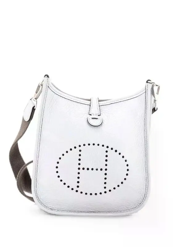 Hermès Evelyne Bag Gen Iii Clemence Tpm Crossbody Bag - Blue