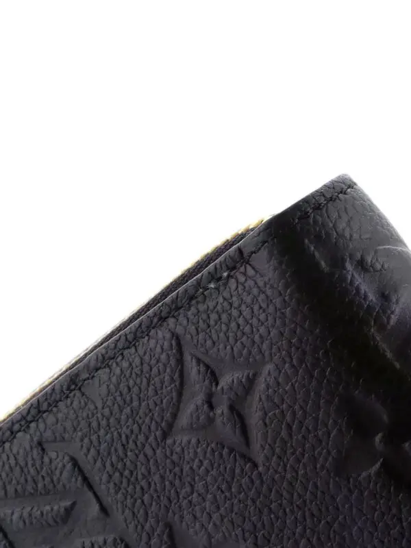 LOUIS VUITTON Zippy Wallet Monogram Empreinte Leather Small Wallets