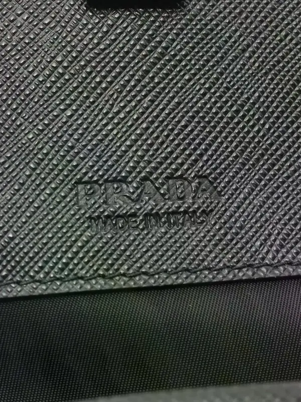 Prada Tessuto Saffiano Mini Shoulder Bag