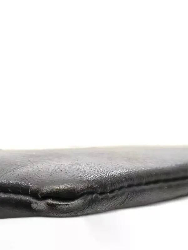 Balenciaga 2000s Navy Clip M Clutch Bag