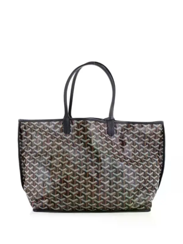Goyard Anjou Reversible Coated Canvas Pm Tote Bag - Black
