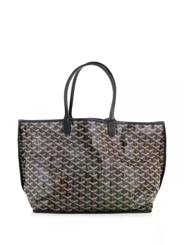 Goyard Anjou Reversible Coated Canvas Pm Tote Bag - Black
