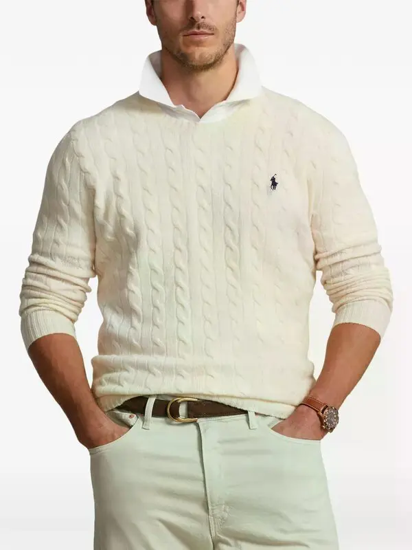 Polo Ralph Lauren Cable-knit Crewneck Sweater