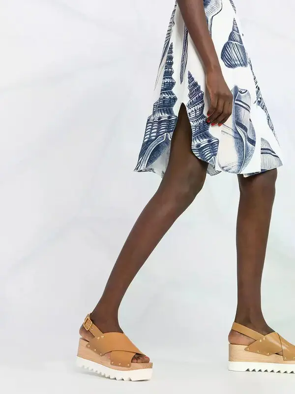 Stella McCartney Andrea Shell-print Dress