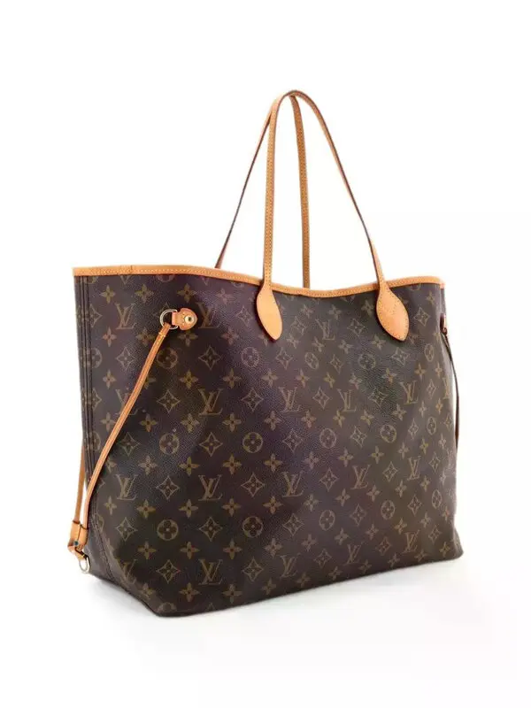 LOUIS VUITTON Neverfull Monogram Canvas Gm Tote Bag - Brown