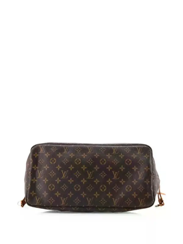LOUIS VUITTON Neverfull Monogram Canvas Gm Tote Bag - Brown