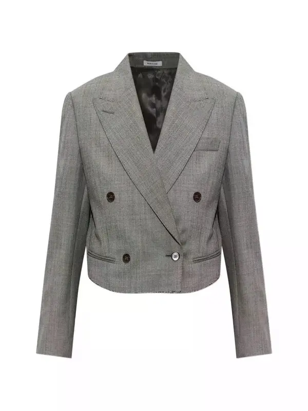 Alexander McQueen Double-breasted Cropped Jacket