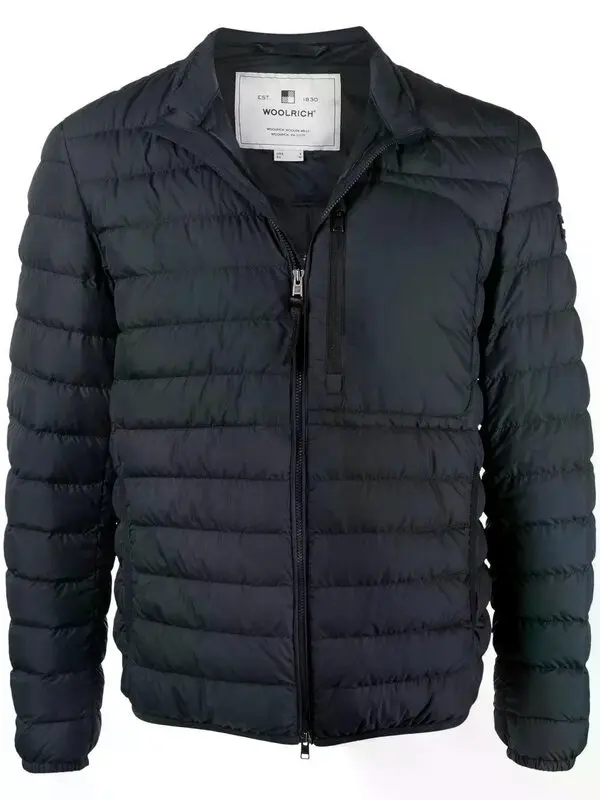 Woolrich Zipped Padded Jacket - Blue