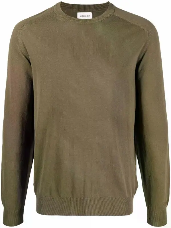 Woolrich Raglan Sleeve Jumper - Green